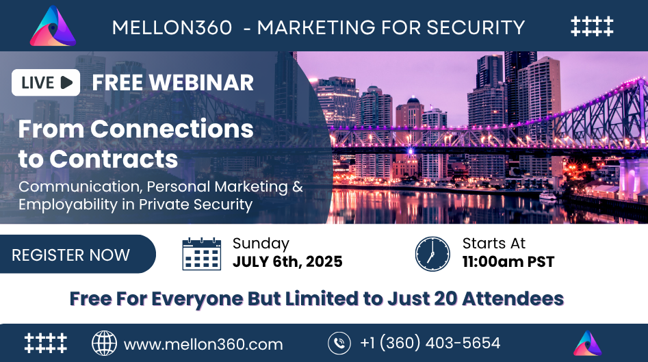 Free Webinar by Mellon360 – From Connections to Contracts